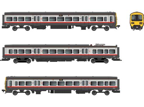 Dapol Class 323 227 3 Car Emu Regional Railways Gmpte Oo Gauge Da4d 32