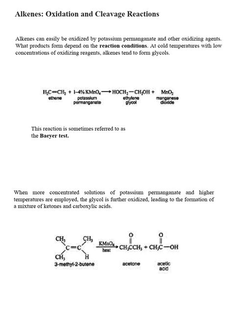 Oxidative Cleavage Pdf