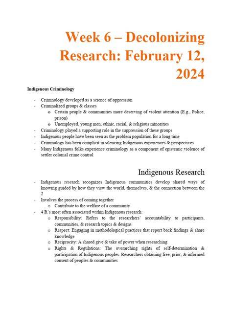 Week 6 Decolonizing Research Pdf