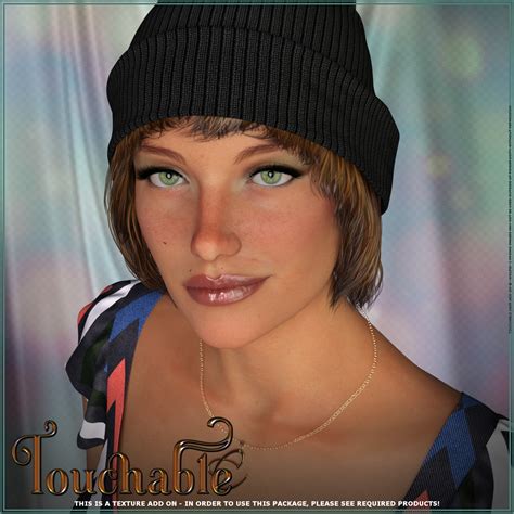 Touchable Cutie Winter Hat Daz 3d