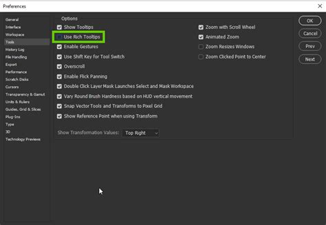 the editing tips pop up in acr adobe community 10695245