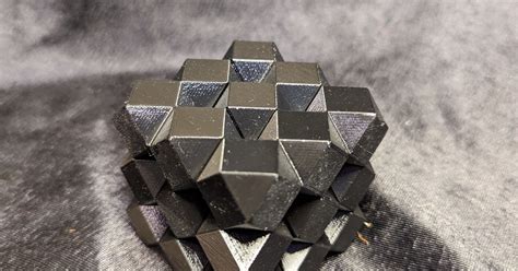 Cuboctahedron Packing Puzzle By Smoothdragon Download Free Stl Model