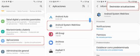 problemas con webview en samsung y xiaomi soluciÓn