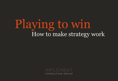 10 Insights On How Strategy Really Works With Roger L Martin