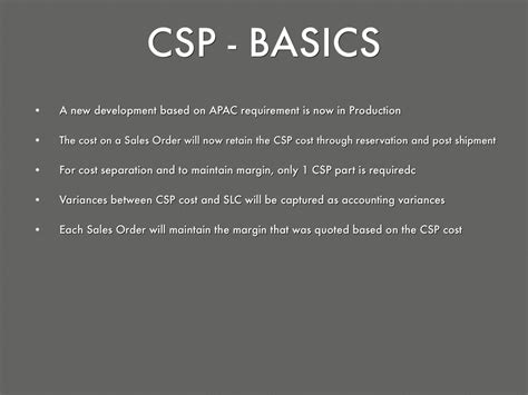 Csp By Msaulter