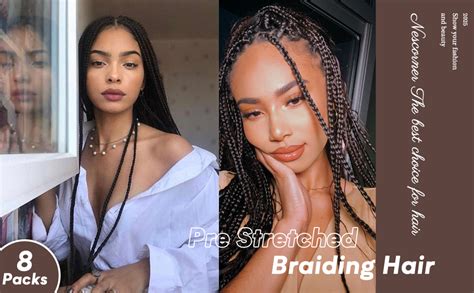 24inch Ombre Braiding Hair Pre Stretched T1b308 Packs Pre
