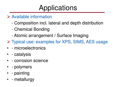 Ppt Surface Analytical Techniques Powerpoint Presentation Free