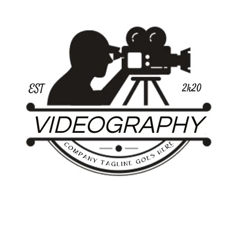 Photography Logo Camera Logovideography Template Postermywall