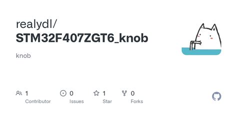 Github Realydlstm32f407zgt6knob Knob