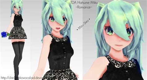 Mmd Tda Hatsune Miku ~romance~ By Shiro Nekovocaloid On Deviantart