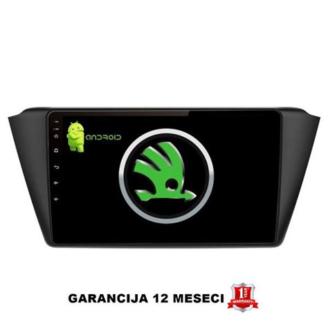 Skoda Fabia Multimedija Android Navigacija Touch Screen 10 Inca