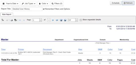 Counting Engine Print Manager Plus Records My Print Job But Is