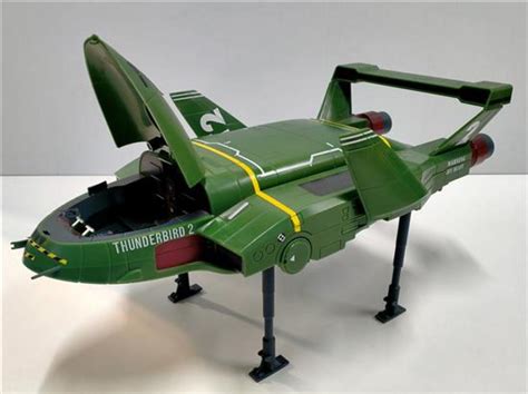 Lot A Large Thunderbird 2 Toy Marked Vivid Toy Group 90295