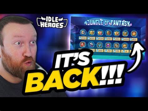 Idle Heroes F2P Shop RETURNS This Week YouTube