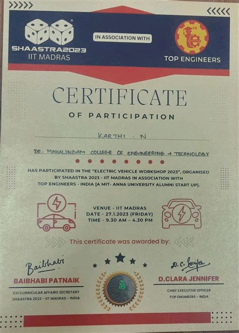 Karthi N On Linkedin Topengineerings Electricvehicle Skills