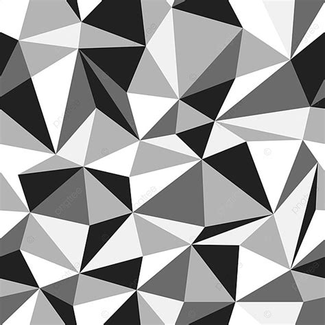 Triangle Seamless Monochrome Pattern Background Wallpaper Patterns Background Background