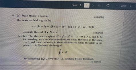 solved solve part c and use stoke theroem ill give a thumbs
