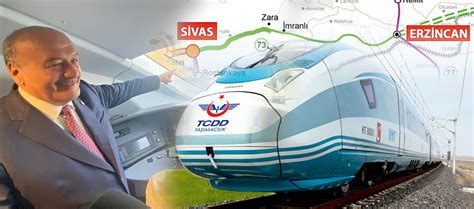 Sivas Erzincan Hızlı Tren Hattında Çalışmalar Başladı