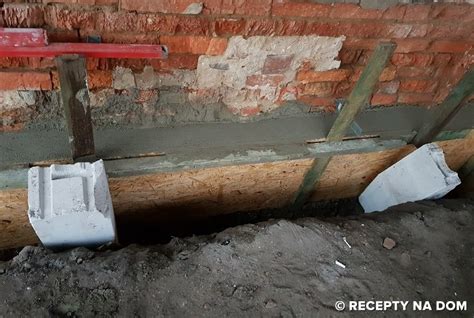 Jak wzmocnić zaizolować i ocieplić fundamenty starego domu Strona z Recepty na dom