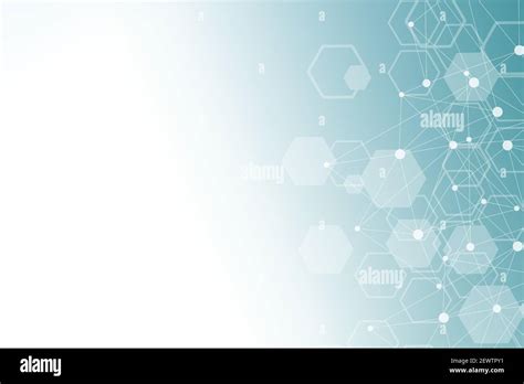 Technology Structure Molecular Connect Elements Connection With