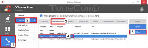 How To Remove Browser Extensions And Add Ons With Ccleaner How To Remove Browser Extensions And Add Ons With Ccleaner
