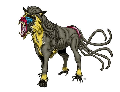 Mandrillus By Prodigyduck On Deviantart