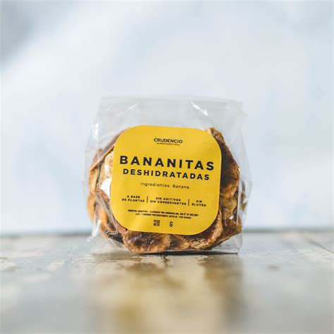 Bananitas Deshidratadas Crudencio