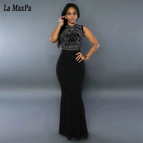 2017 Chic Women Summer Maxi Dress Sexy Sleeveless Print Bodycon
