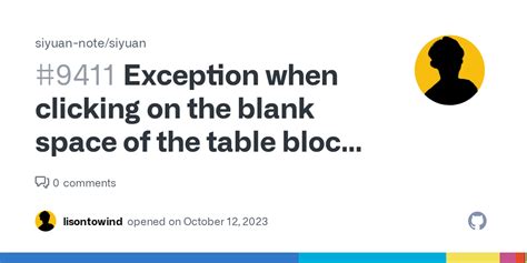 Exception When Clicking On The Blank Space Of The Table Block To Paste