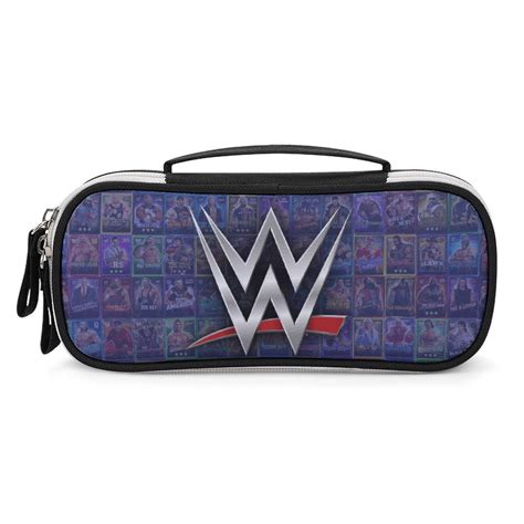 Wwe Pencil Case Large Pencil Pouch Cartoon Makeup Bag Pen Case Large