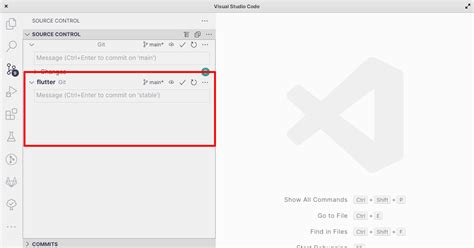 Fluttertip Hide The Flutter Repository From The Repositories Tab In Vs