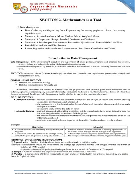lesson 4 data management pdf