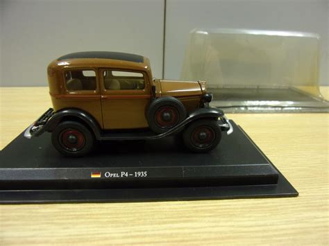 Staré Retro Kovové Autíčko Amer Opel P4 1935 Veterán 1 43 Aukro