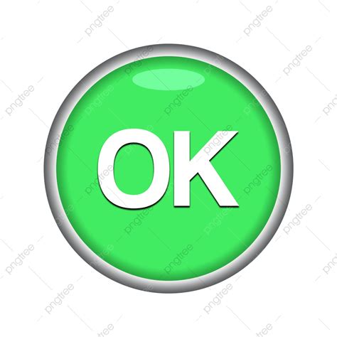 Bouton Vert Png