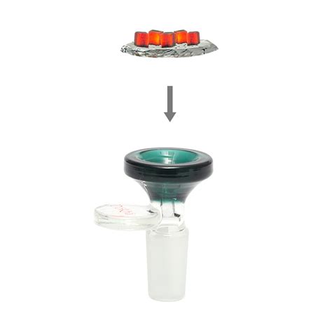 Dokha Glass Reflect Shisha Bowl 14mm Shisha Glass