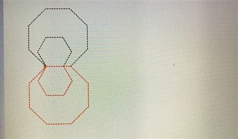 Solved Draw Opposing Polygons Using Dashed Lines To Create Chegg
