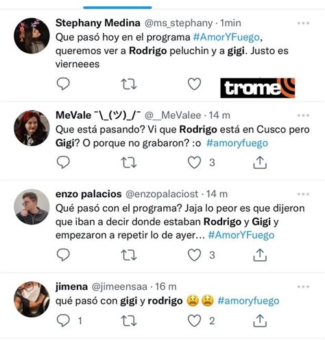 Amor Y Fuego ¿qué Pasó Con Rodrigo González Y Gigi Mitre Conductores