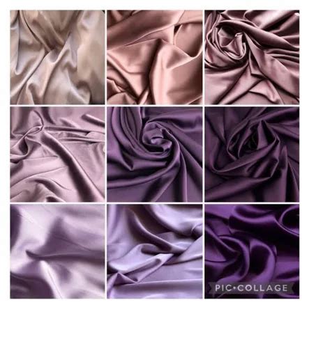 44 Inch Polyester Plain Japan Satin Fabric Gsm 90 Gsm Manufacturer