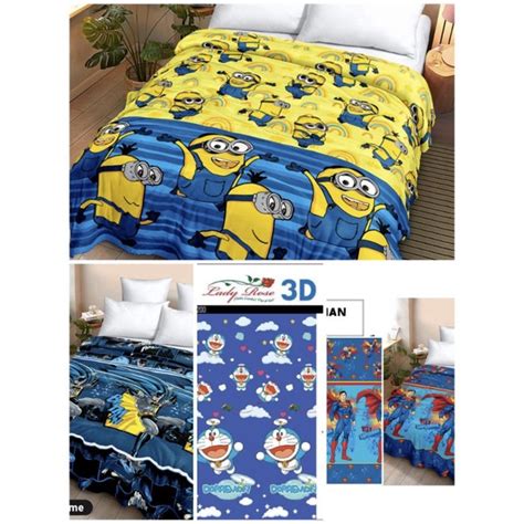 Jual Selimut Lady Rose Minions 160x200 Selimut Lady Rose New Minions