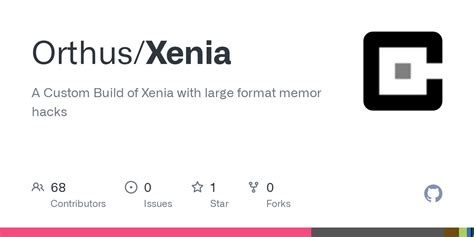 Github Orthusxenia A Custom Build Of Xenia With Large Format Memor