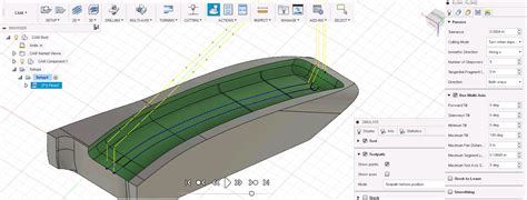 5 axis contouring and profiling troubles autodesk community