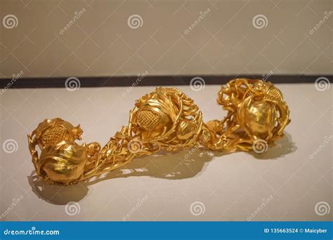 Ancient Chinese Imperial Artifacts And Artworks Editorial Stock Image