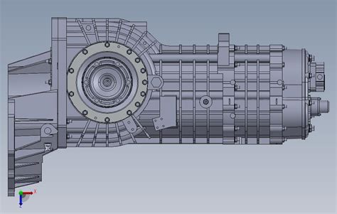 变速驱动桥外壳 SOLIDWORKS 2012 模型图纸免费下载 懒石网
