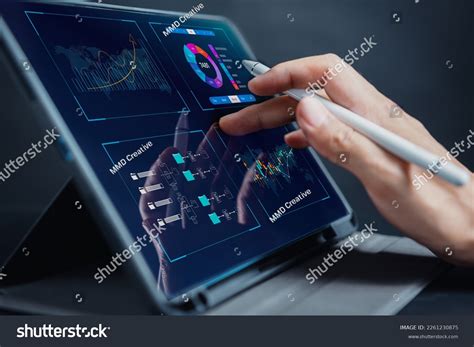 business data analysis working in business analytics and data