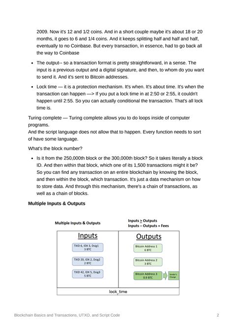 Solution Blockchain Basics And Transactions Utxo And Script Code