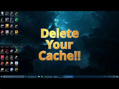 How To Delete Cache Files On Windows YouTube