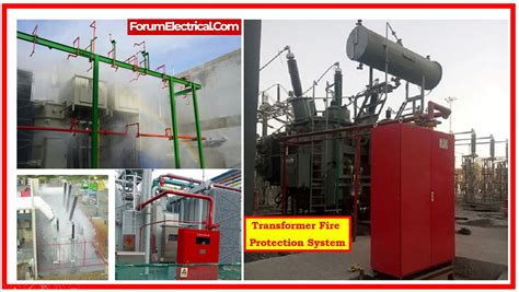 Transformer Fire Protection System