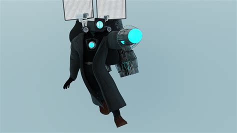 Archivo Obj Retrete Skibidi Cámara Titán 👾・plan Imprimible En 3d Para