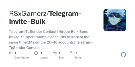 github rsxgamerz telegram invite bulk telegram tgsender contact