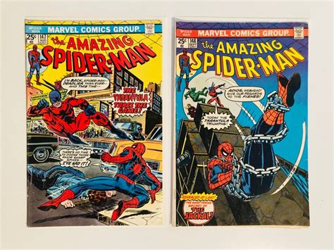 Amazing Spider Man 147 148 Higher Grades The Tarantula Is A Very